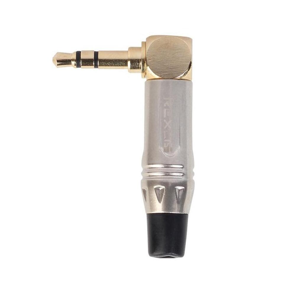 Earphone Plug 90 Degree Right Angle Audio Solders Connector DIY ...
