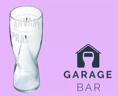 Single Pravha Beer Glass Pint 20oz Brand New | eBay