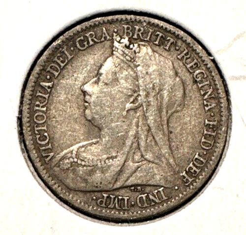 Great Britain 1899 six pence KM 779 XF | eBay