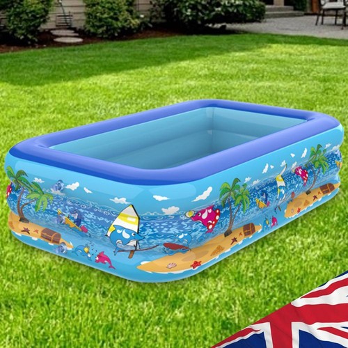 Inflatable Swimming Pools PVC Water Play Pools Cartoon Pattern for ...