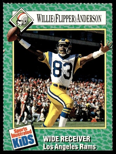 1989 Sports Illustrated For Kids #206 Willie (Flipper) Anderson Los ...