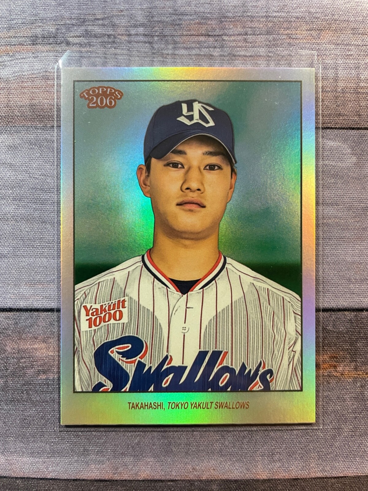 2023 Topps NPB 206 Keiji Takahashi Silver /99 Tokyo Yakult Swallows ...