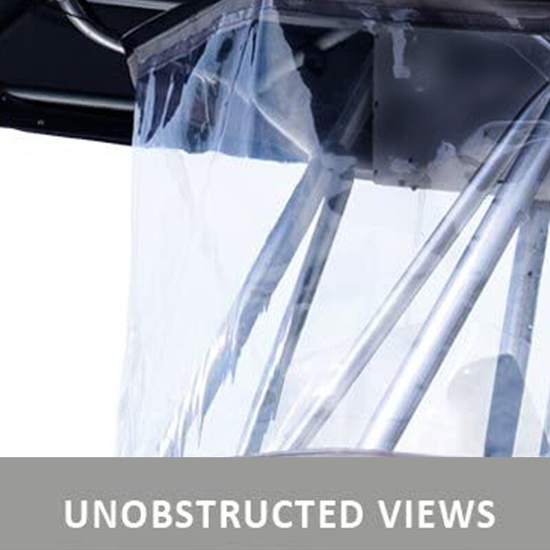 Boat Yacht Console T-Top Spray Shield Enclosure Ventilated Windshield ...