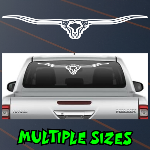 Long Horn Sticker Country Bull Aussie Williams Ute Longhorn RM Car ...