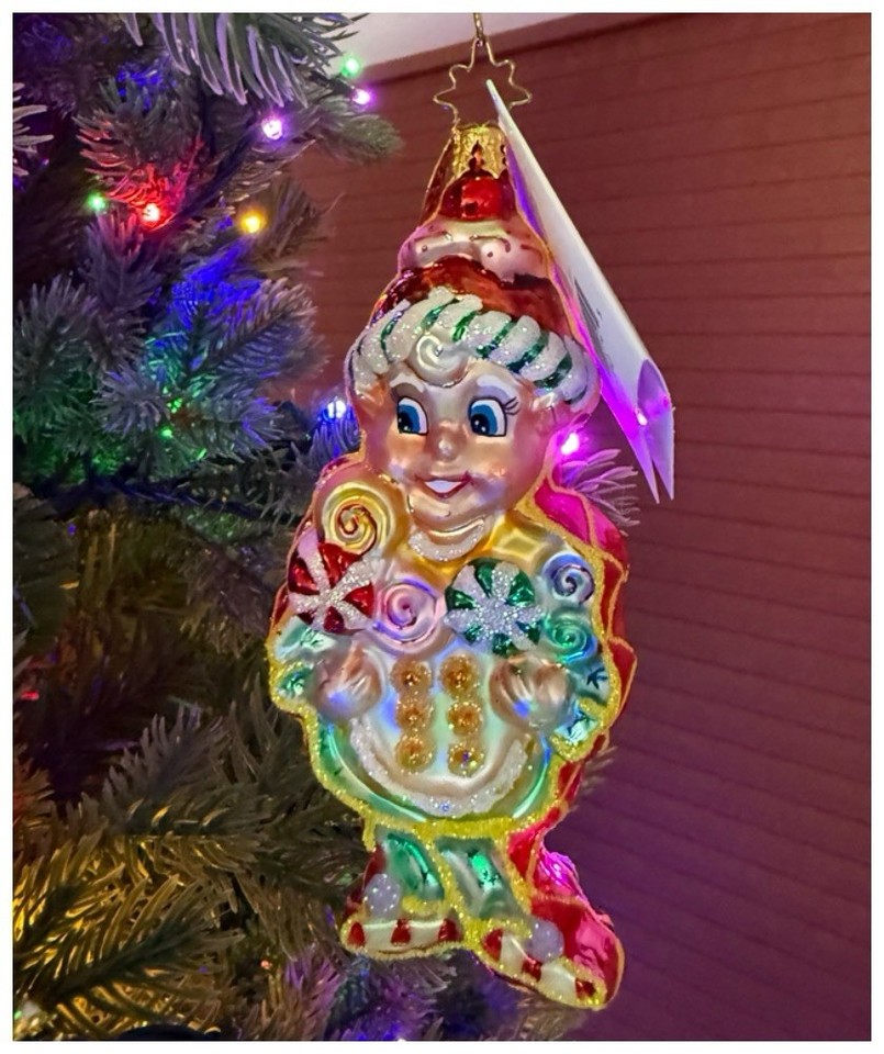 Christopher Radko - Ginger Mint Ornament - NWT! | eBay