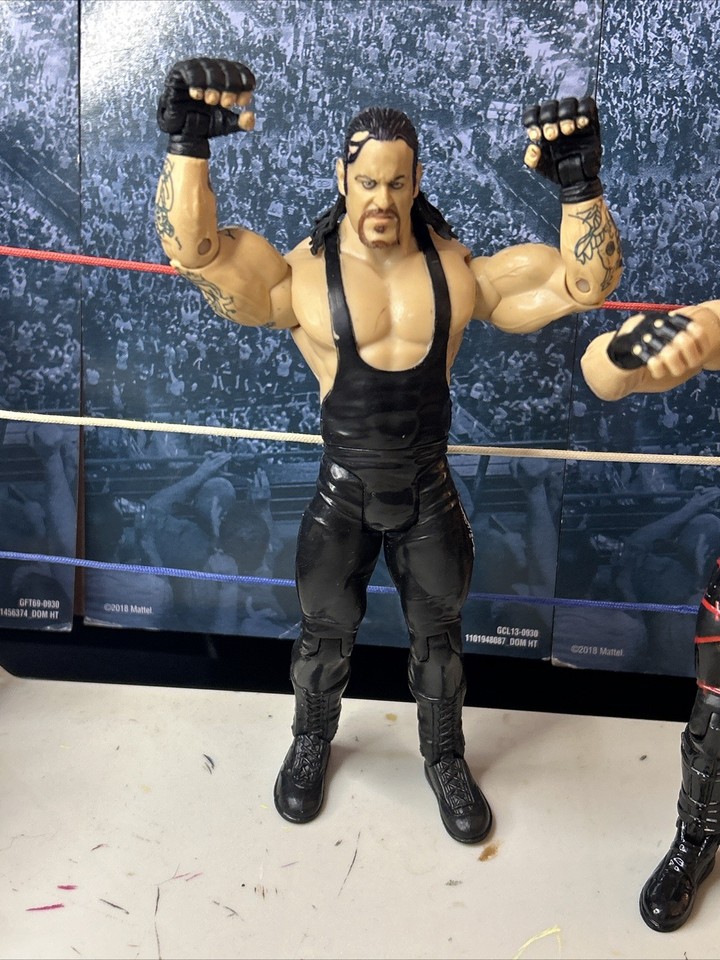 WWF WWE Jakks Lot Undertaker Kane TTL BCA Ruthless Aggression Titan ...