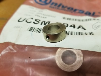 NEW Shaft Locking Stop Collar w/6-32 thread ID 3/8" OD 3/4" - UIC UCSM ...