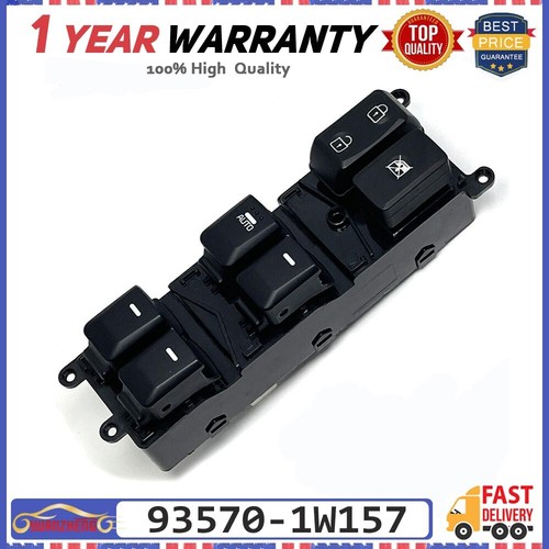NEW 93570-1W157 For Kia Rio 2012-2017 Power Window Switch Window Button ...
