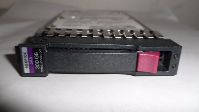 HP 300GB 10K 2.5" SAS Server Hard Disk Drive EG0300FBDBR PN:597609-001 ...
