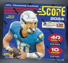 2024 Score Football Checklist, NFL Set Details, Boxes for Sale