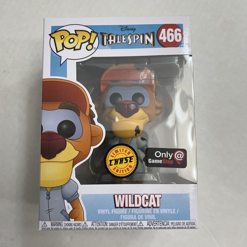 Funko POP! Disney TaleSpin Wildcat Chase #466 Vinyl Figure RARE + POP ...