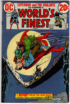 World's Finest Comics #214 Comic Book Mid-Grade Neal Adams Cover | eBay