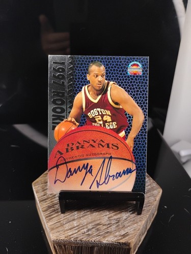 1997 Score Board Autographed Basketball - Signatures Danya Abrams ...