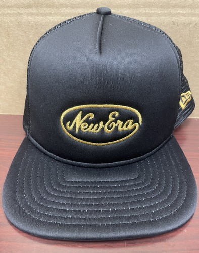 New Era 70th Anniversary 59Fifty 5950 A-Frame Fitted 7 5/8 Black Mesh ...