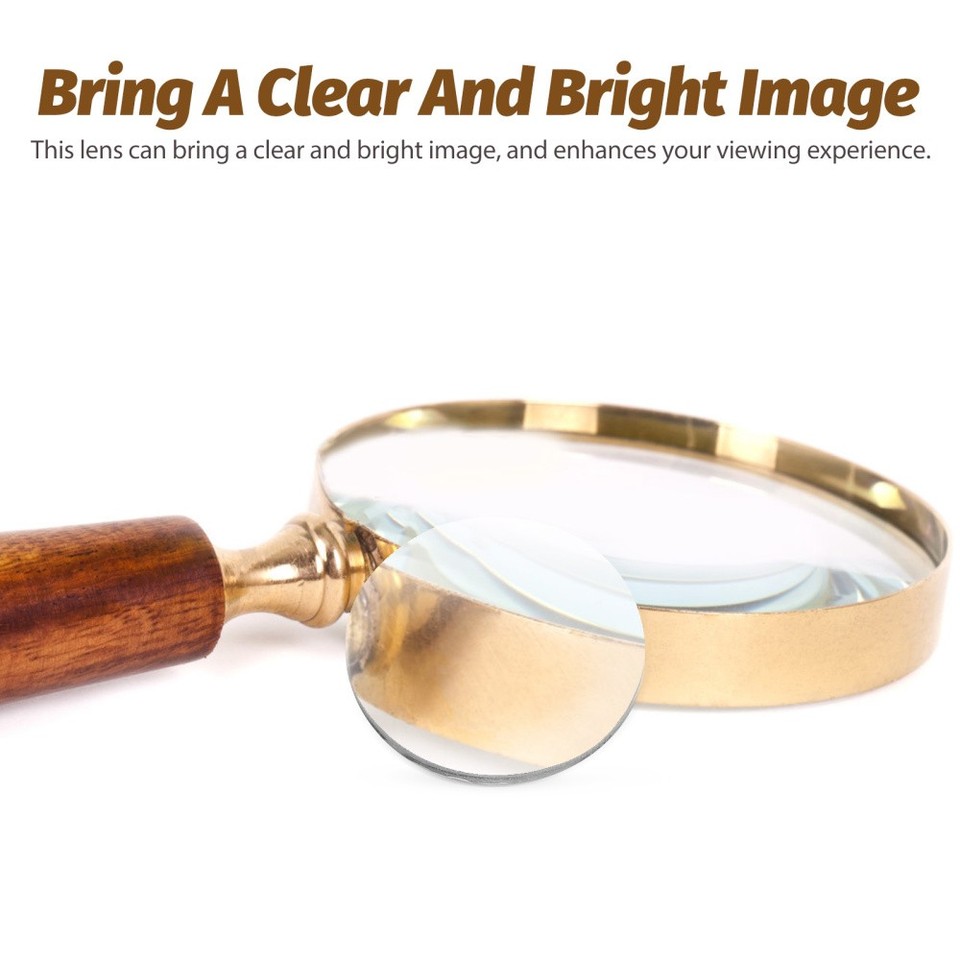 20 Pcs Clear Magnifier Lens Convex Work Mignifying Magnify Small | eBay