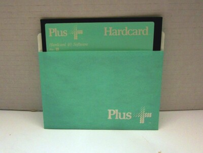 Hardcard Software for Hardcard Plus Hard Drive IBM PC | eBay