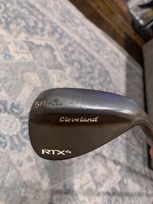 Cleveland RTX 4 Tour Raw Wedge 58* 9 Full DG S400 Tour Issue Stiff ...