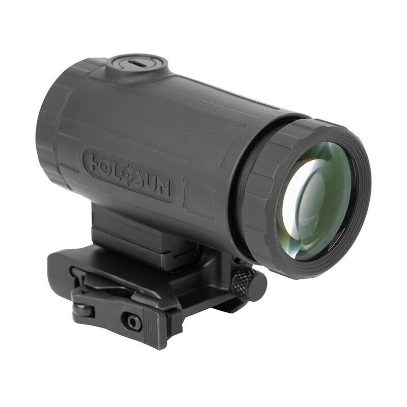 Holosun HM3XT 3x Compact Flip Up Magnifier Complete, Titanium Housing ...