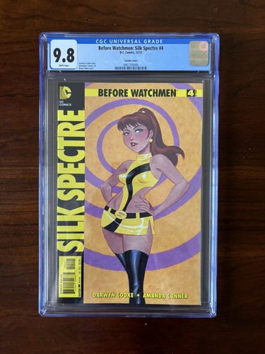 Before Watchmen: Silk Spectre #4 (DC, 2012) CGC 9.8 Rare Bruce Timm ...