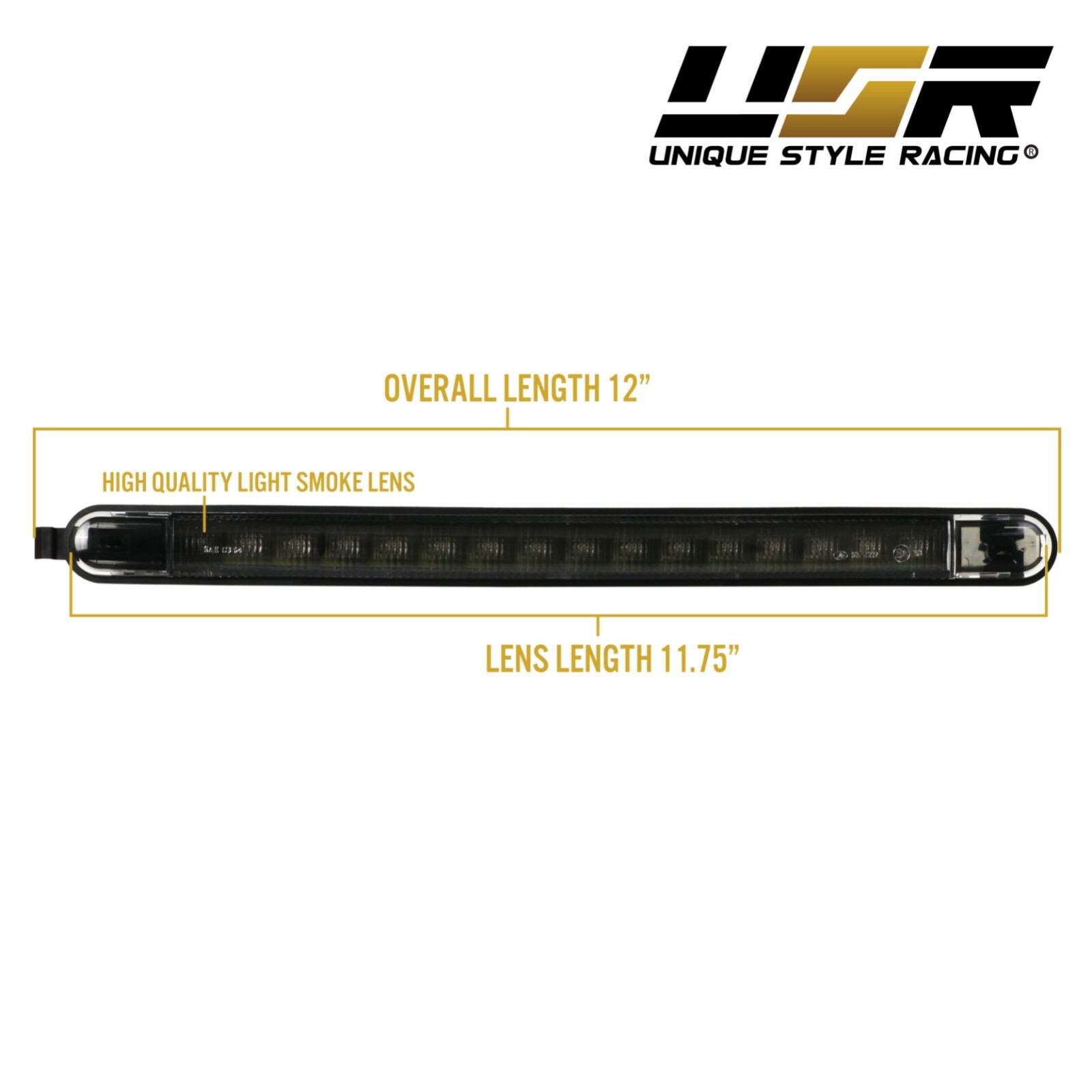 USA Smoke LED 3rd Third Brake Tail Stop Light For 98-04 Porsche 911 996 ...