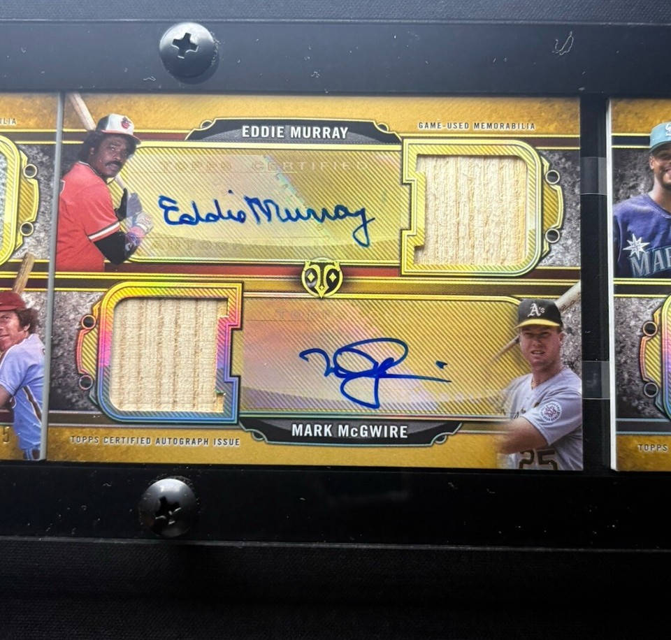 2024 Topps Triple Threads Autograph Deca Relic Combo Book /5 Gold DARCB ...