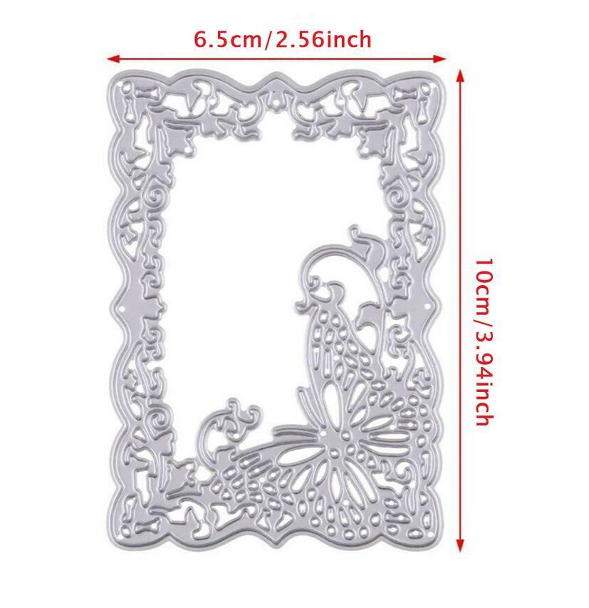 Metal Cutting Dies DIY Frame Scrapbooking Embossing Paper Wedding Cards ...