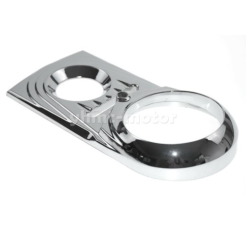Chrome Dash Panel Insert Cover Fit For Dyna Wide Glide 93-03 Softail ...