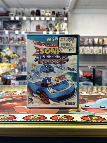 Sonic & All-Star Racing Transformed - Nintendo Wii U 10086671018 | eBay