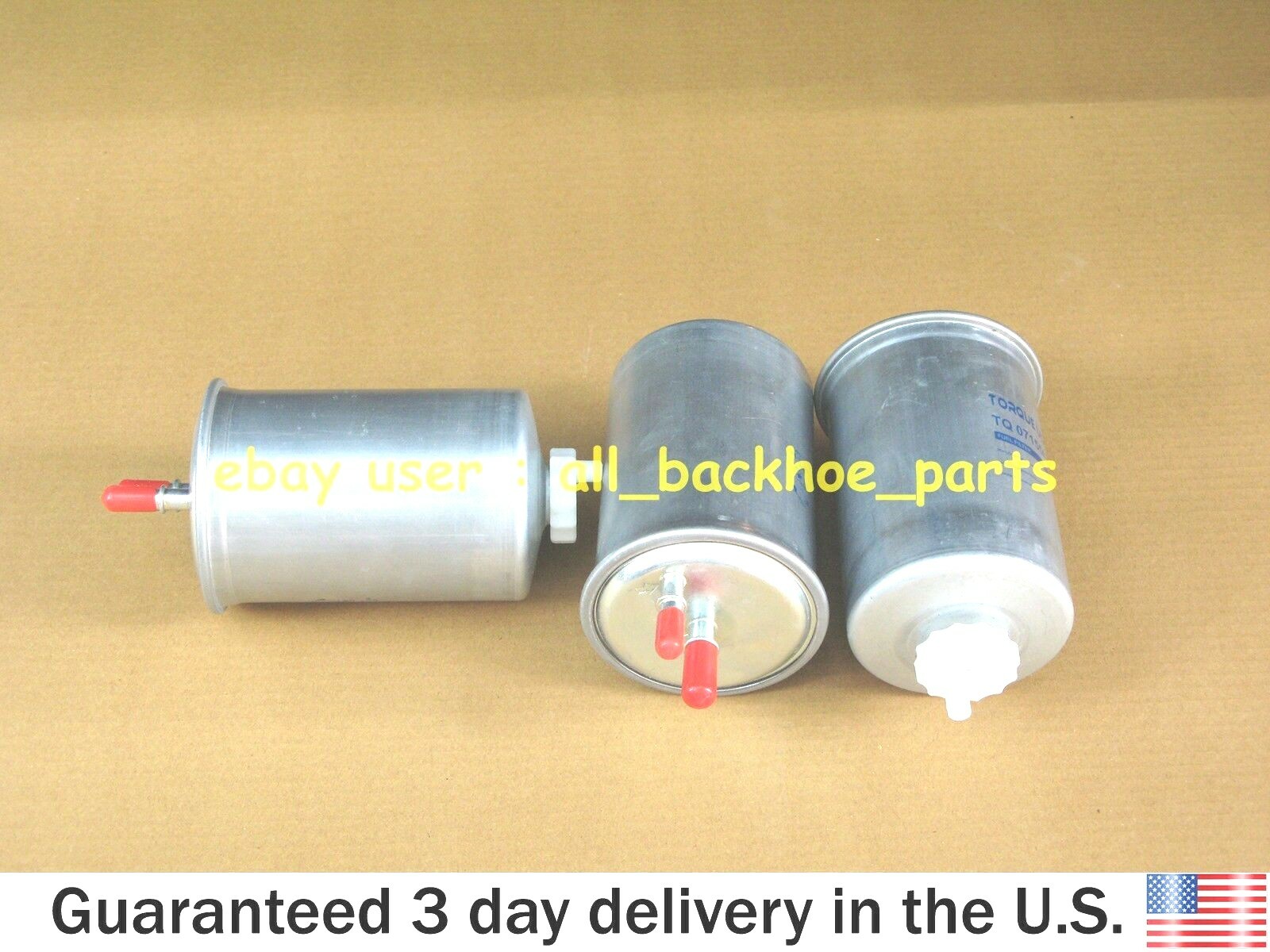 JCB BACKHOE - FUEL FILTER FOR JCB ENGINE, PACK OF 3 (PART # 320/07155 ...