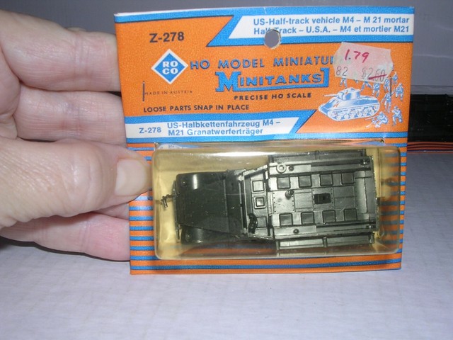 Roco Minitanks WWII US Half-track M4 - M21 Mortar for sale online | eBay