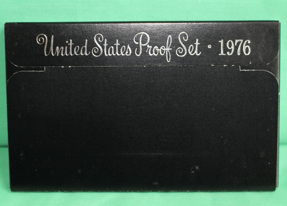 1976 S US Mint Annual 6 Coin Proof Set Bicentennial Year Original Box ...