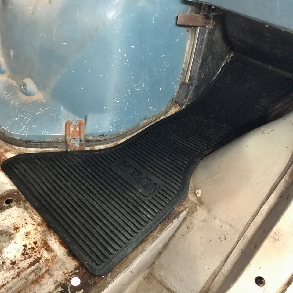 1971-1982 Chevy Van GMC GVan HEVY Rubber Floor Mats PAIR | Black | G10 ...