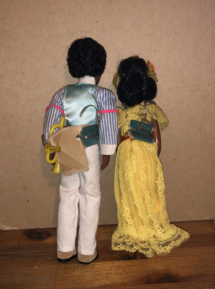 Vintage Mattel 1973 Star Spangled Dolls - Jazz Performers Couple #7945 ...