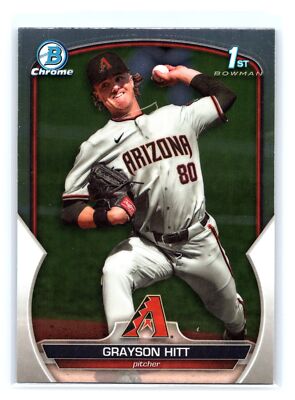 2023 Bowman Draft Chrome Grayson Hitt #BDC-57 | eBay