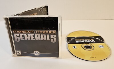 Command & Conquer: Generals PC CD-Rom 2003 Windows Real Time Strategy ...