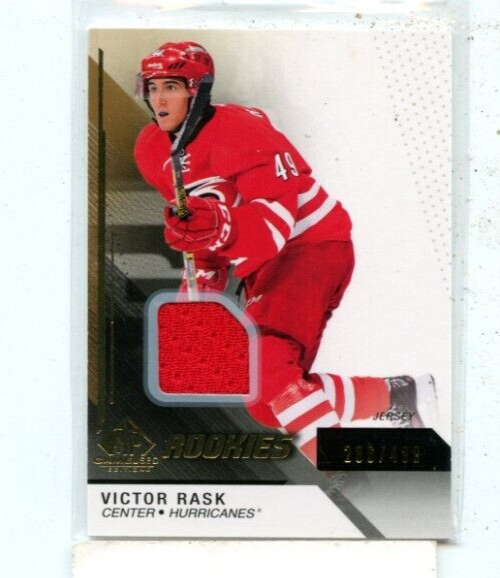 Victor Rask 2014-15 Upper Deck SP Game Used Jersey Relic Rookie #D /499 ...
