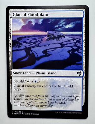 1x Glacial Floodplain (257) Kaldheim LP MTG Magic the Gathering x1 | eBay