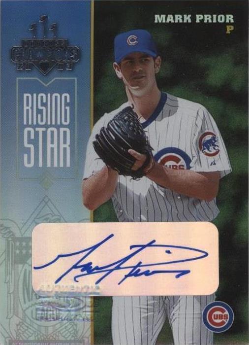 2003 Donruss Champions - Mark Prior #51 Signatures /50 (AU) for sale ...