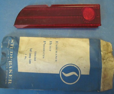 New old stock tail light lens 1964 Studebaker Lark left side | eBay
