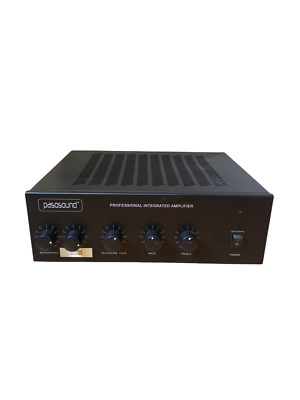 Paso Sound Professional Integrated 4 Zone Amplifier Background Music ...