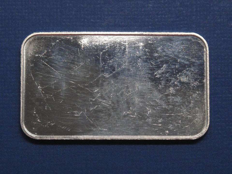 1981 National Refiners Assayers #366770 1oz Silver Art Bar 999 Fine NA1 ...