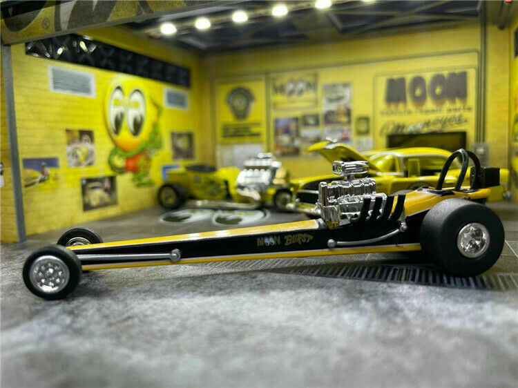 BOB 1:64 MOONEYES Station Garage Led Light Diorama | eBay