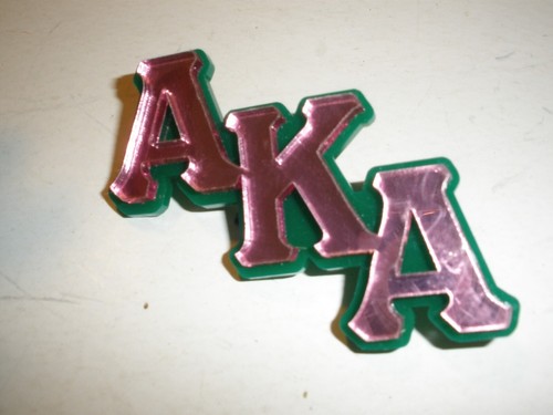 AKA Alpha Kappa Alpha Sorority Pink Green Pin Brooch | eBay