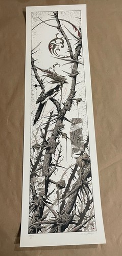 SIGUR ROS Poster St Paul MN 2013 AARON HORKEY SIGNED Numbered Screen ...