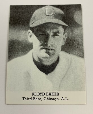 1947 Tip Top Bread Reprint Single - Floyd Baker (Chicago White Sox) | eBay