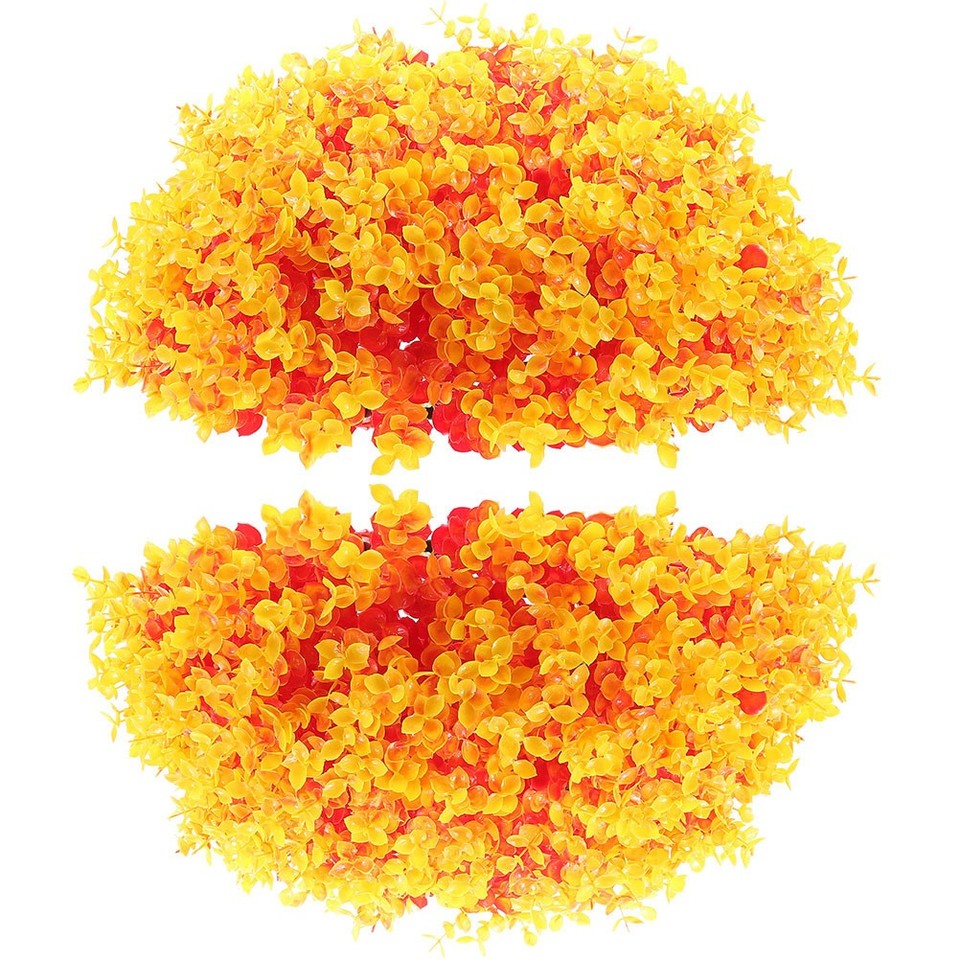 Artificial Topiary Ball Plastic Hanging Plant Ball Ornament for Garden ...