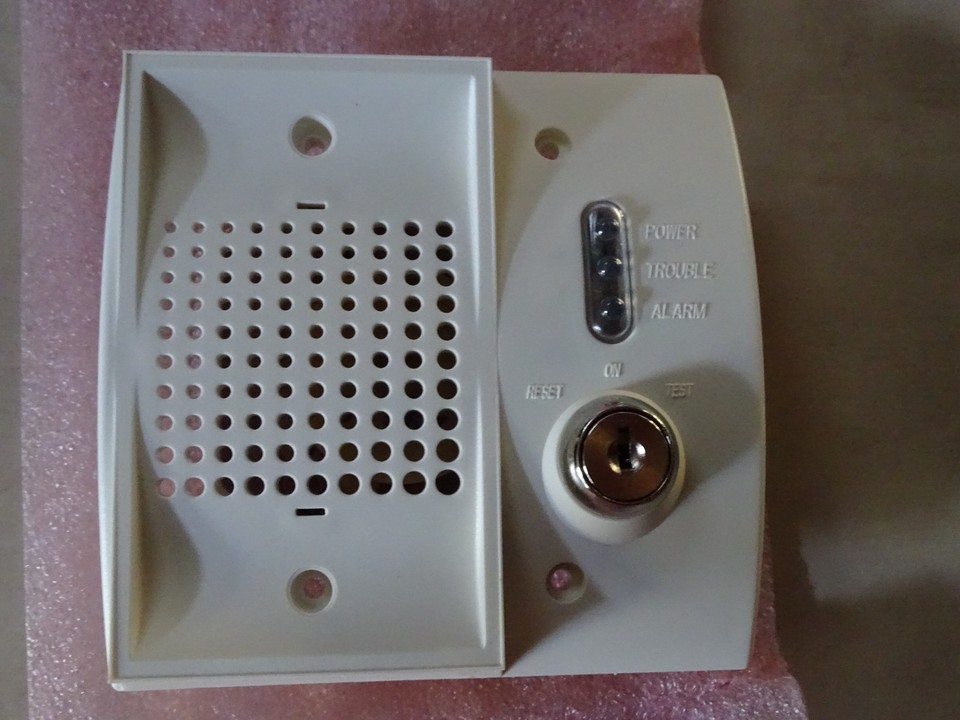 System Sensor remote test/sounder SSK451 for duct smoke detectors HVAC ...