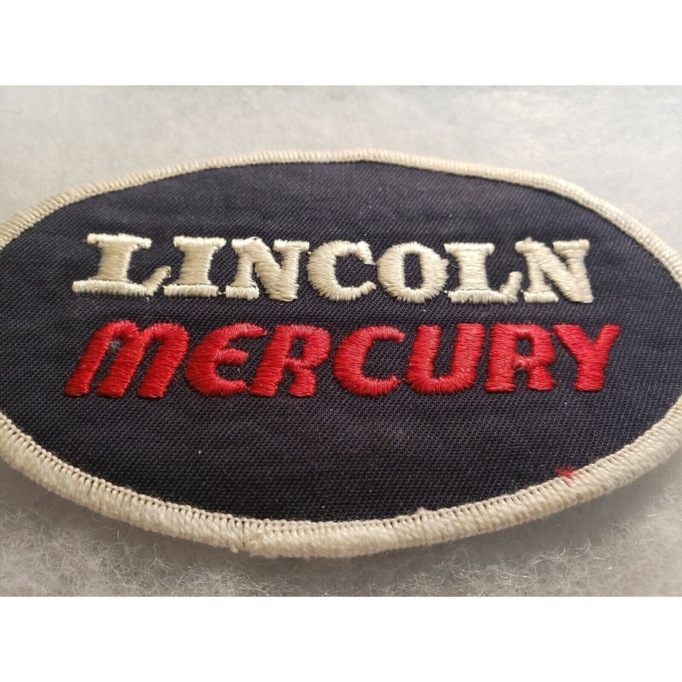 Lincoln Mercury Oval 4.5 Inch Patch Embroidered Jacket Hat Uniform ...