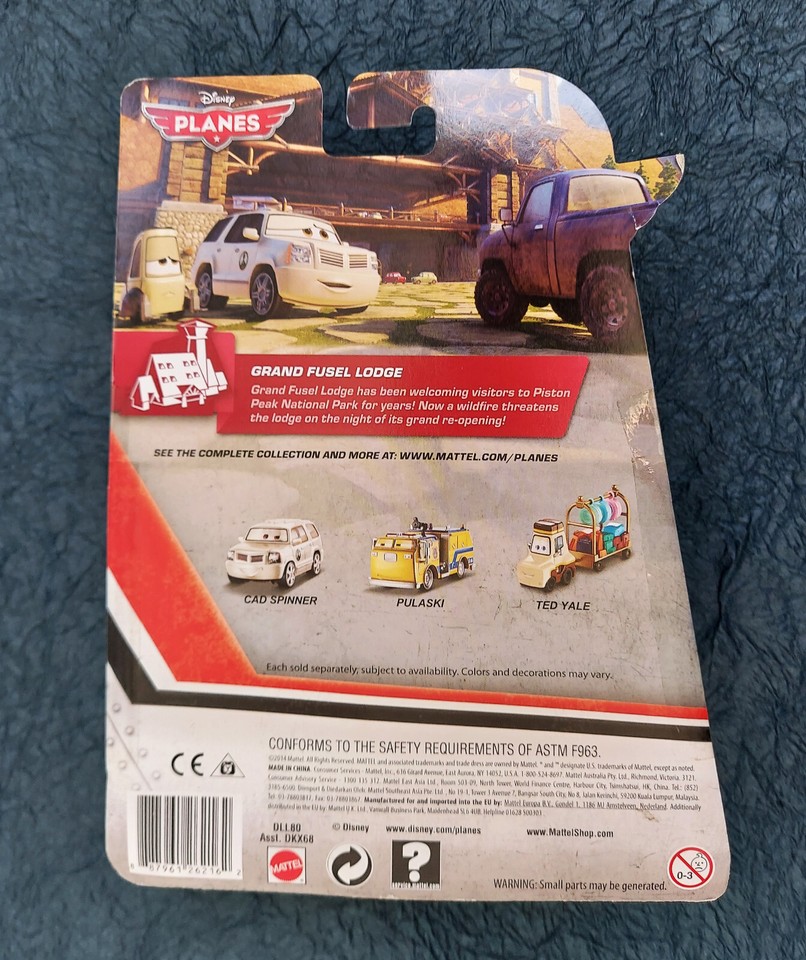 BESSIE C FLYWELL DISNEY PLANES DIE-CAST CARS GRAND FUSEL LODGE MOSC ...