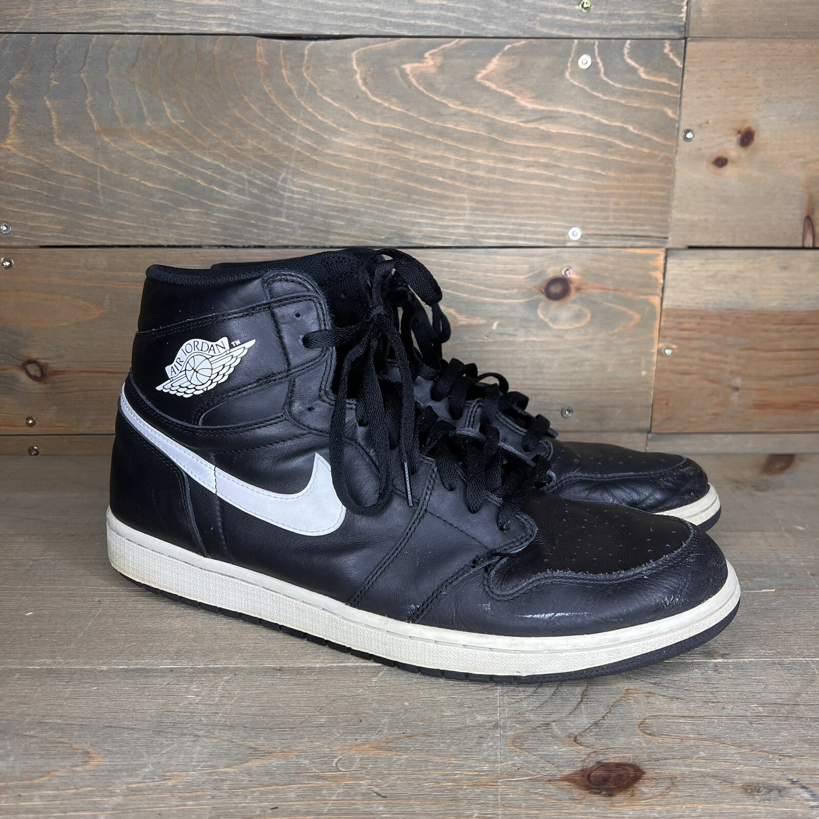 Nike Air Jordan 1 Retro OG Prm Yin Yang Black White 5… - Gem